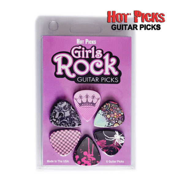 Hot Picks "Girls Rock 2 Guitar Picks | Guitar Crazy
